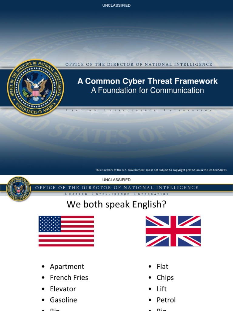 A Common Cyber Threat Framework Overview | PDF | Cyberwarfare | Security