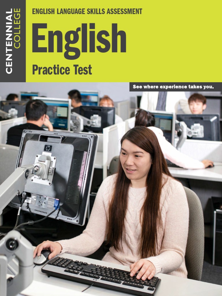 English - Skills Assessment Practice Test | PDF | Test (Assessment) | Radio