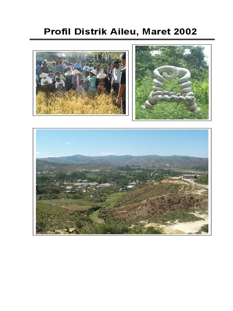 Profil Distrik Aileu, Timor Leste | PDF | Perjalanan