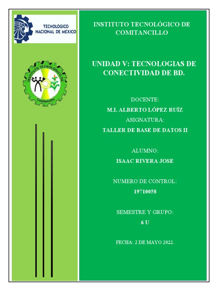 Unidad 5 | PDF | Bases de datos | SQL