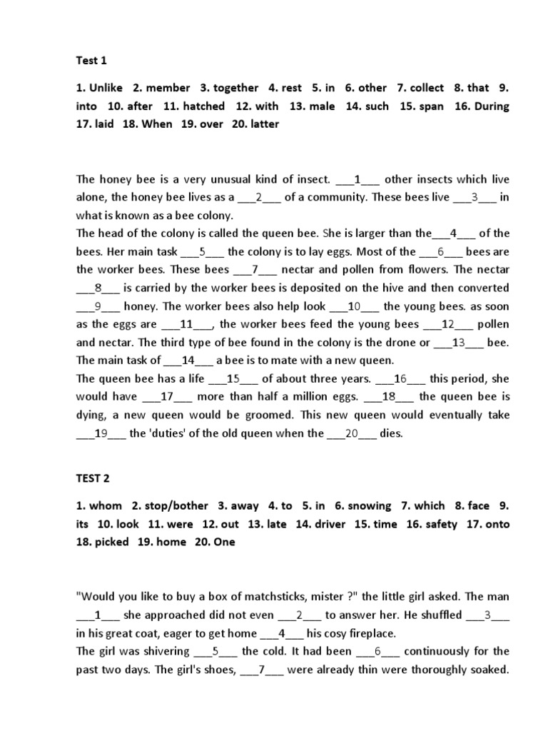 A Tale of Two Bees: The Structure and Roles of a Honey Bee Colony | PDF ...