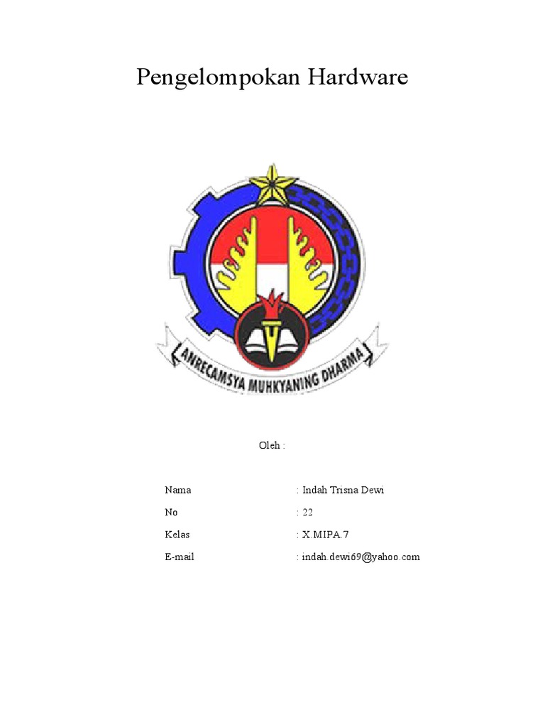 Pengelompokan Hardware | PDF