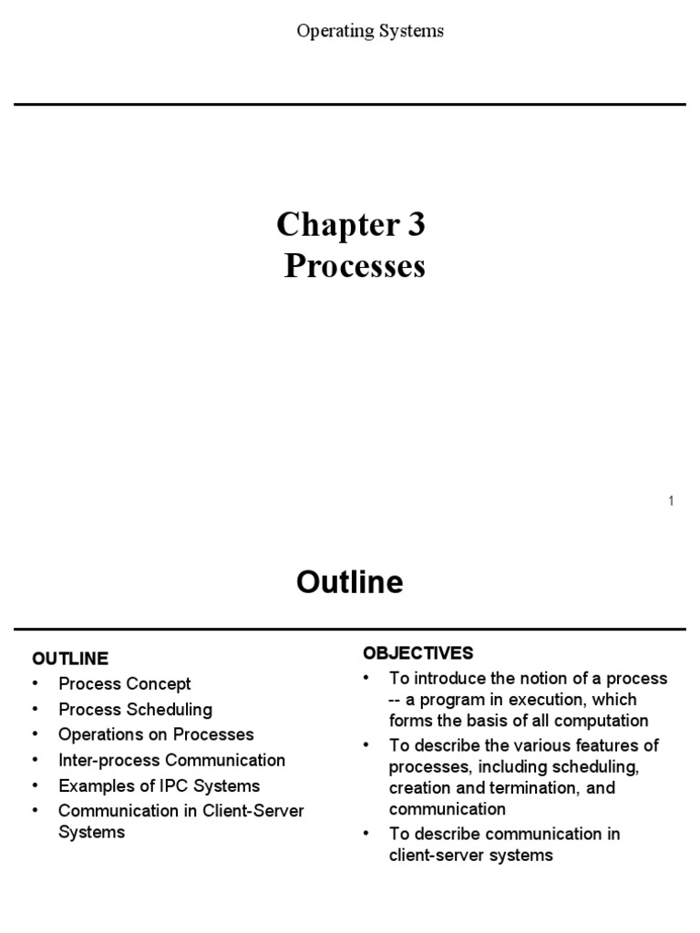 03_processes | PDF | Process (Computing) | Scheduling (Computing)