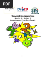 Basic Cal-Q4-Module-2 | PDF | Integral | Derivative