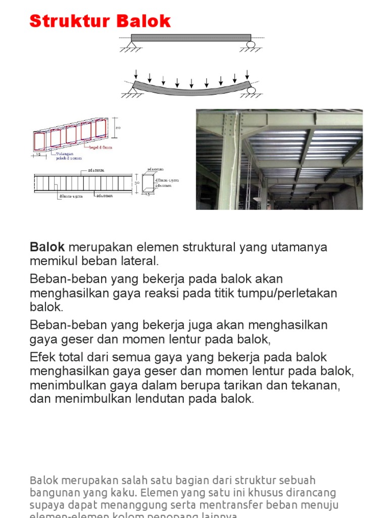Struktur Balok | PDF