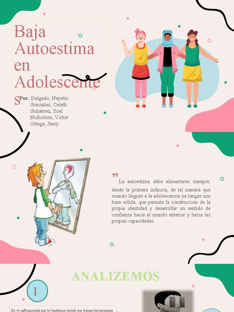 Autoestima Final | PDF | Autoestima | Adolescencia