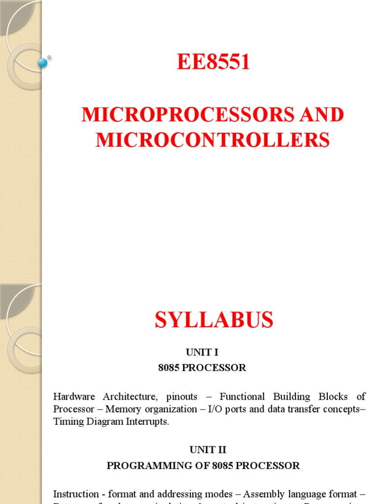 Unit 1 | PDF | Central Processing Unit | Input/Output