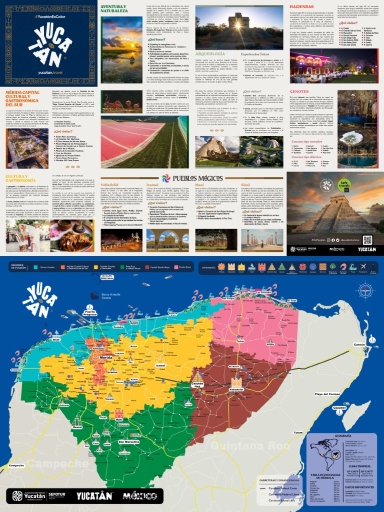 Mapa Yucatan 2021 | PDF