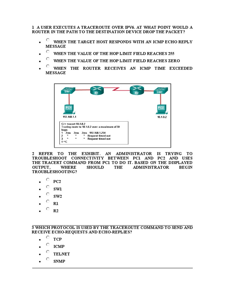 Examen 11-13 | PDF | I Pv6 | Ip Address