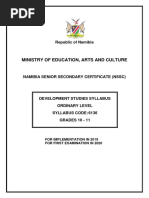 NSSCO Agricultural Science Syllabus | PDF | Soil | Agriculture
