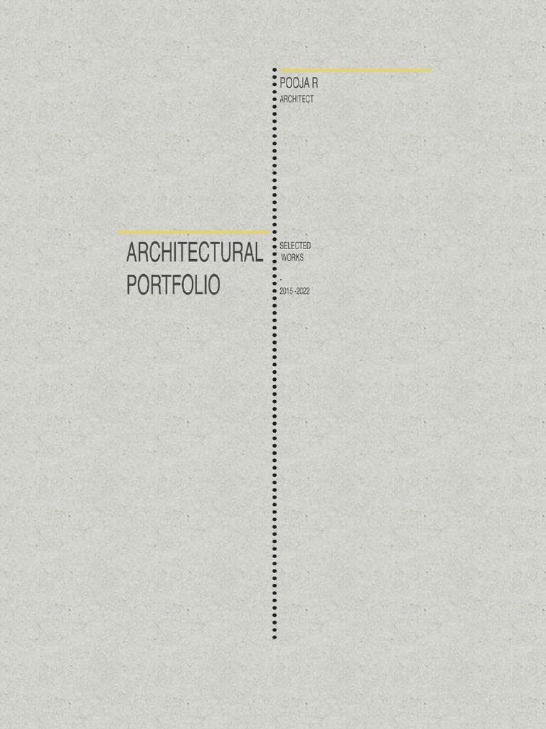 Architectural Portfolio - 2022 | PDF