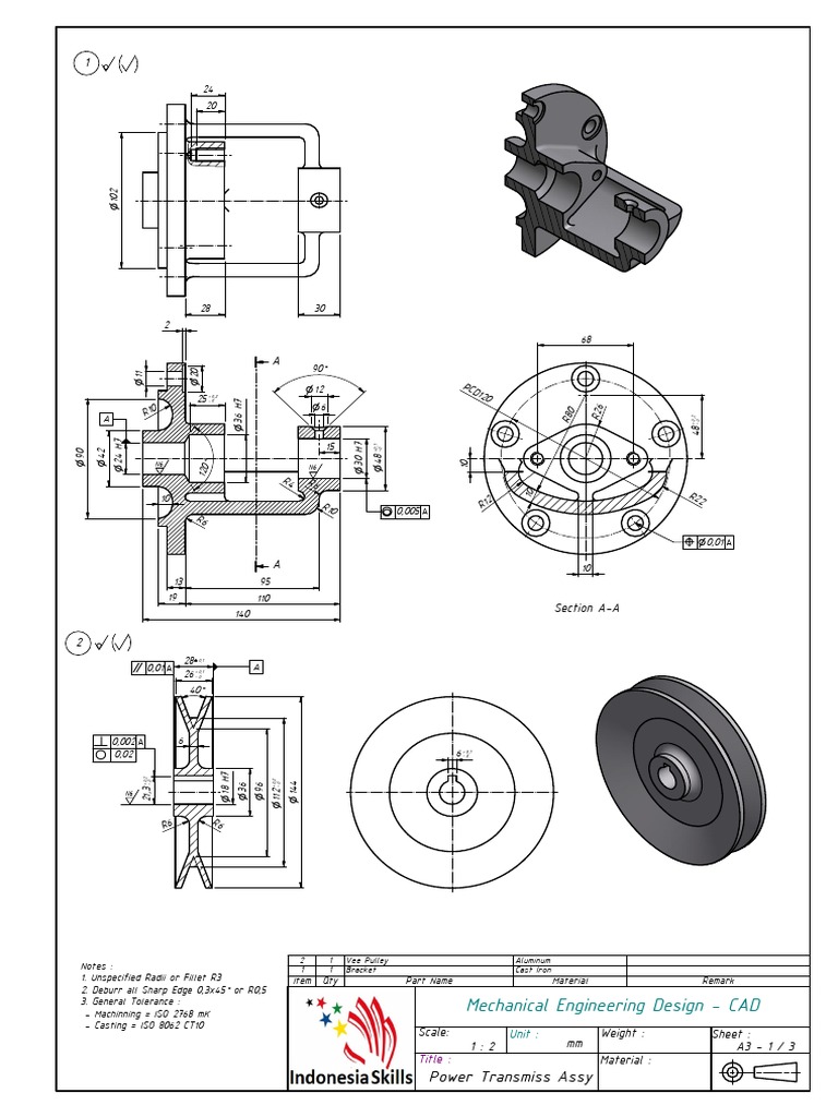 Power Transmission Assy | PDF | Mechanical Engineering