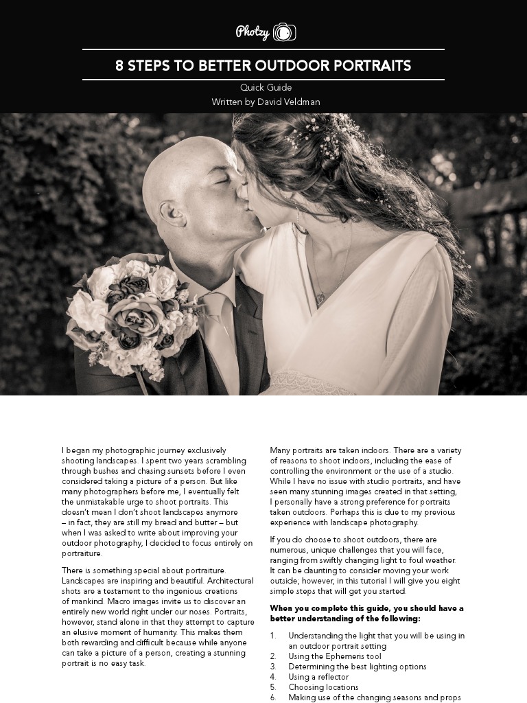 Outdoor Portraits | PDF | Portrait Photography | Flash (Photography)