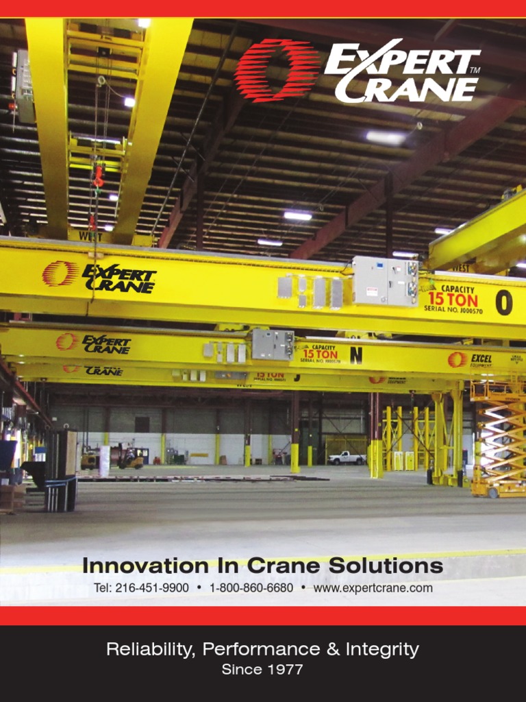 Expert Crane Company Overview | PDF | Crane (Machine) | Programmable ...