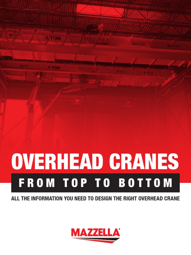 Mazzella E Book OverheadCranesTopToBottom | PDF | Crane (Machine ...