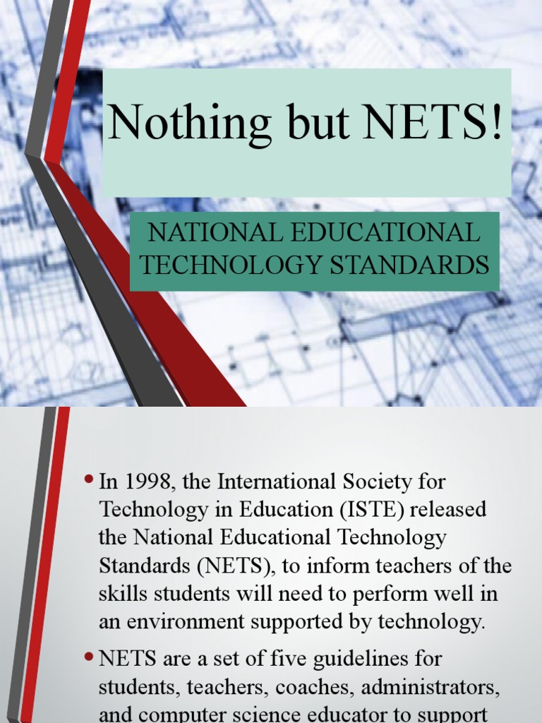 NETS For Teachers and Administrators | Download Free PDF | Learning | Educational Technology