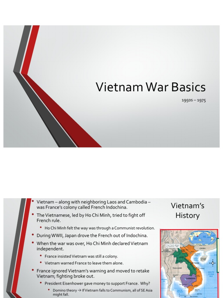 Vietnam War | PDF | Ngo Dinh Diem | Viet Cong