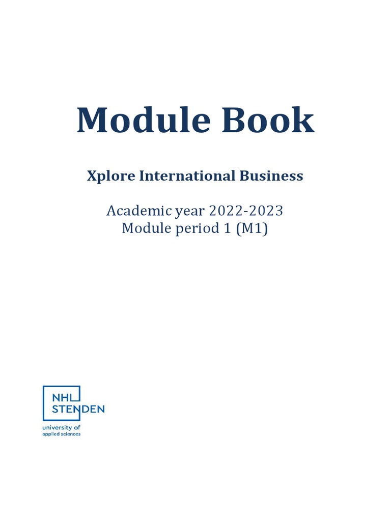 Xplore International Business Module Guide | PDF | Thought | Experience