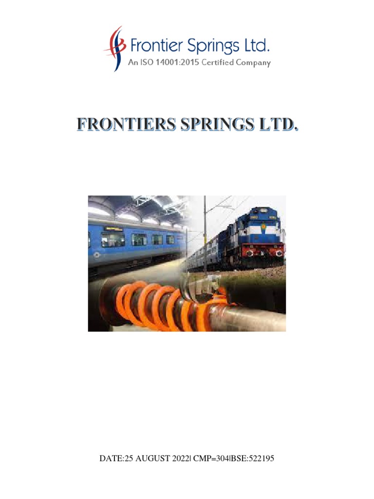 Frontier Springs Ltd: An In-Depth Analysis of Financial Performance ...