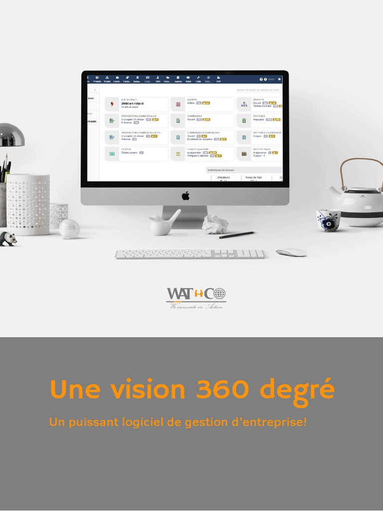 Vision Client 360° et Gestion ERP | PDF | Progiciel de gestion intégré ...