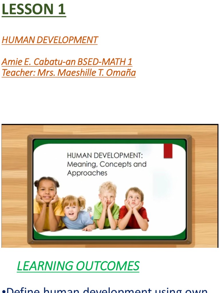 Human Development | PDF