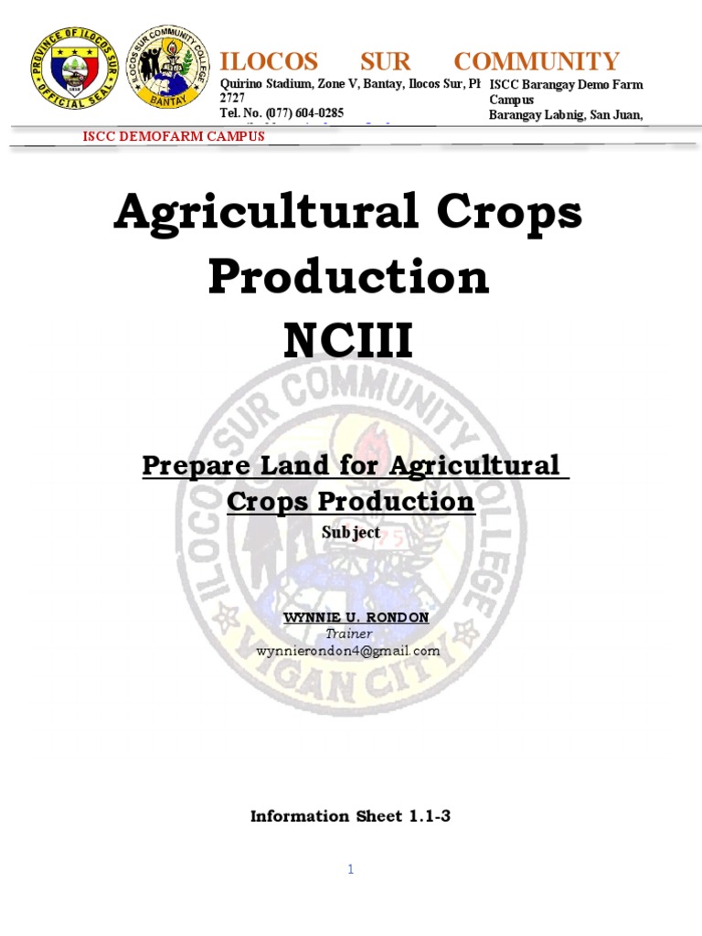 Agricrops Week 5-7 | PDF | Personal Protective Equipment | Occupational ...
