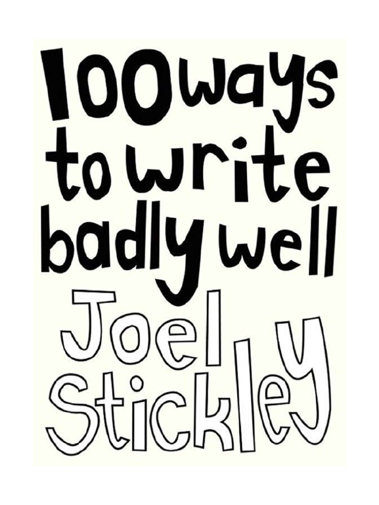100 Ways To Write Badly Well | PDF | Plot (Narrative) | Narration
