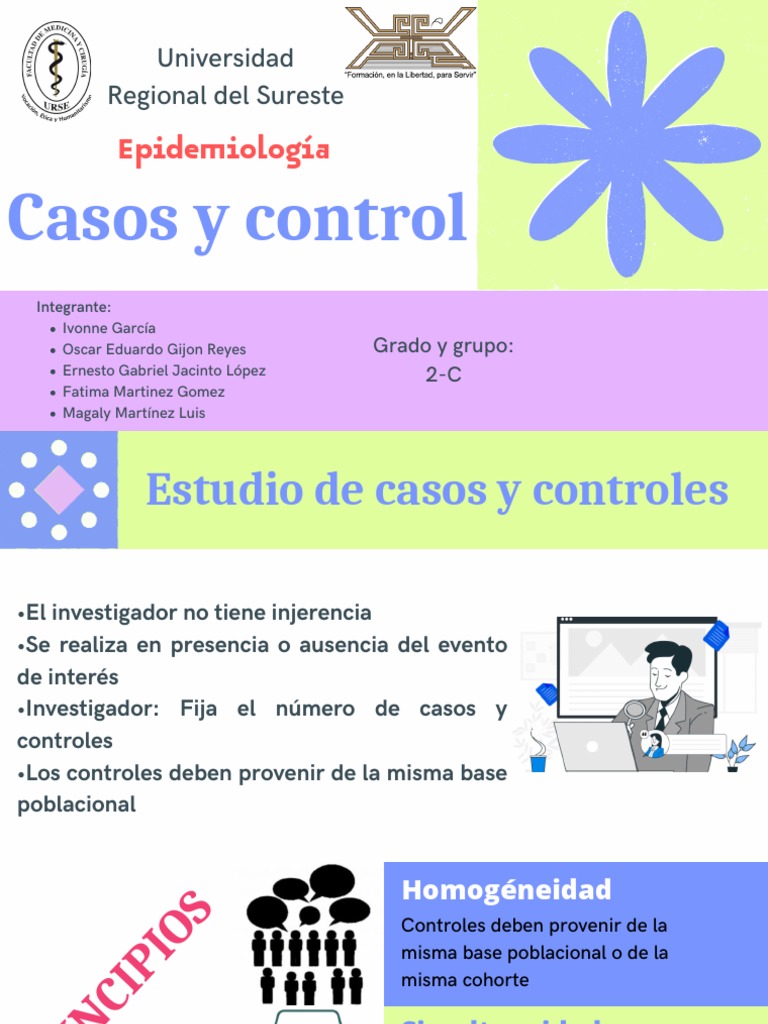 Casos y Control de Epidemiología | PDF | Estudio de cohorte | Estadísticas medicas