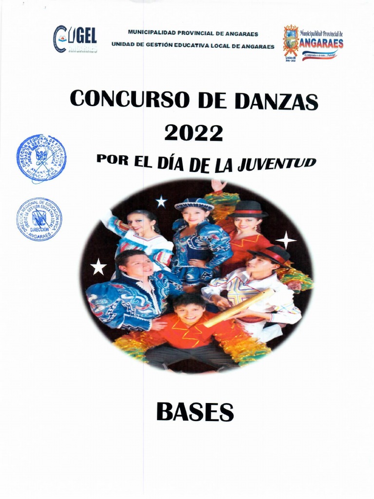 Bases Concurso de Danzas | PDF Bases Concurso de Danzas | PDF
