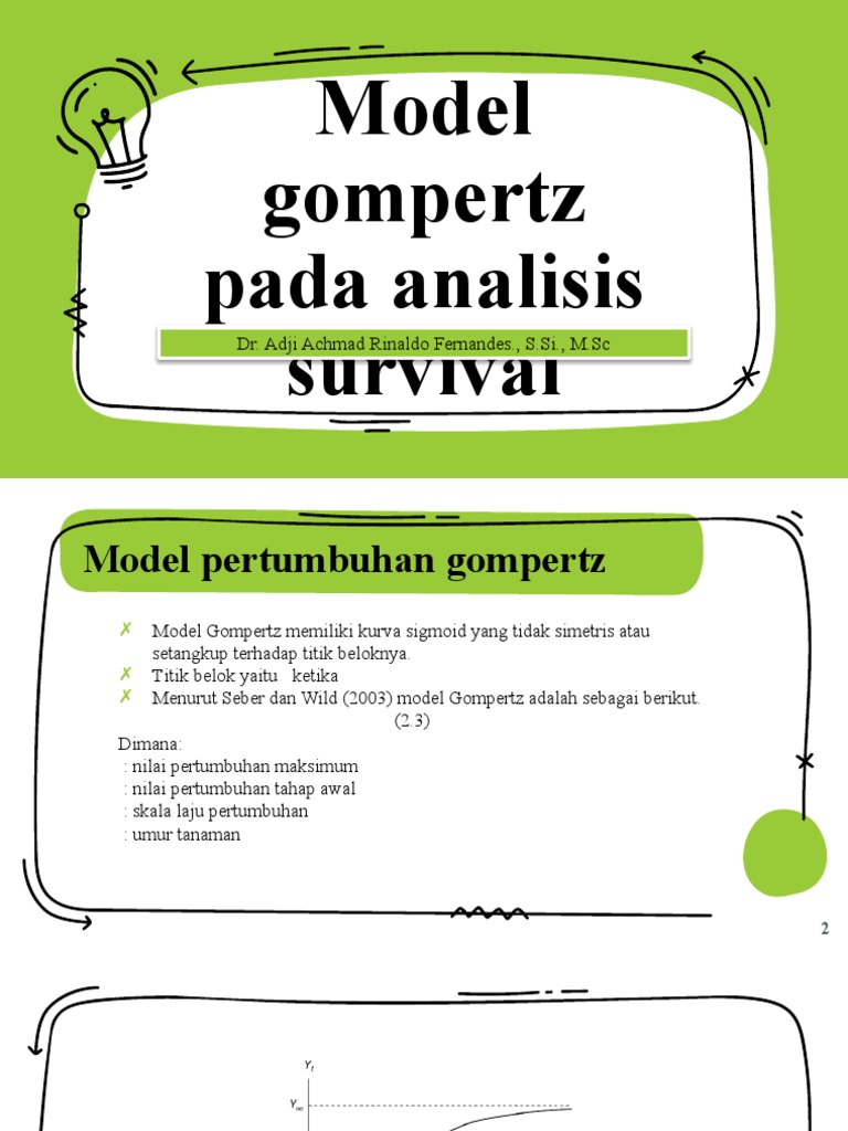 Materi Model Gompertz | PDF