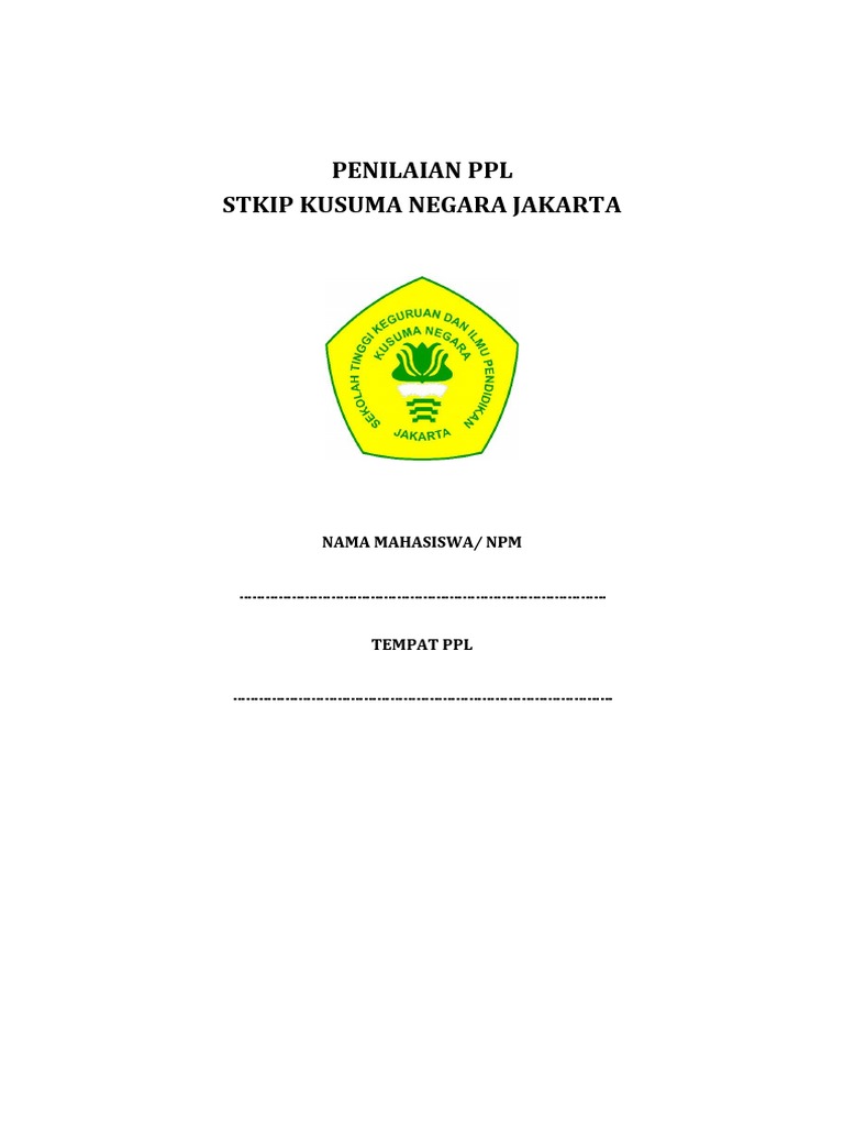 Instrumen Penilaian PPL | PDF