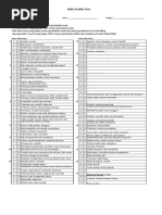 Lembar Soal Dan Jawaban Disc | PDF