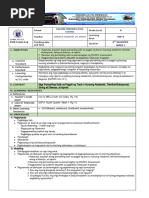 EsP9 Lesson Plan For Module 9 Quarter 3 | PDF