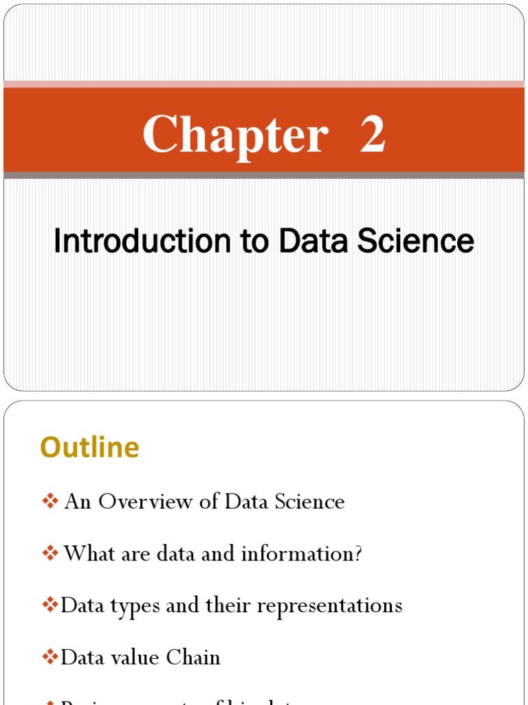 Chapter 2. Introduction To Data Science | PDF | Apache Hadoop | Big Data