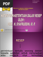 Daftar Singkatan Latin Farmasi | PDF