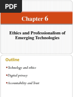 Chapter 6 Ethics and Professionalism of Emerging Technology | PDF | Privacy | Information