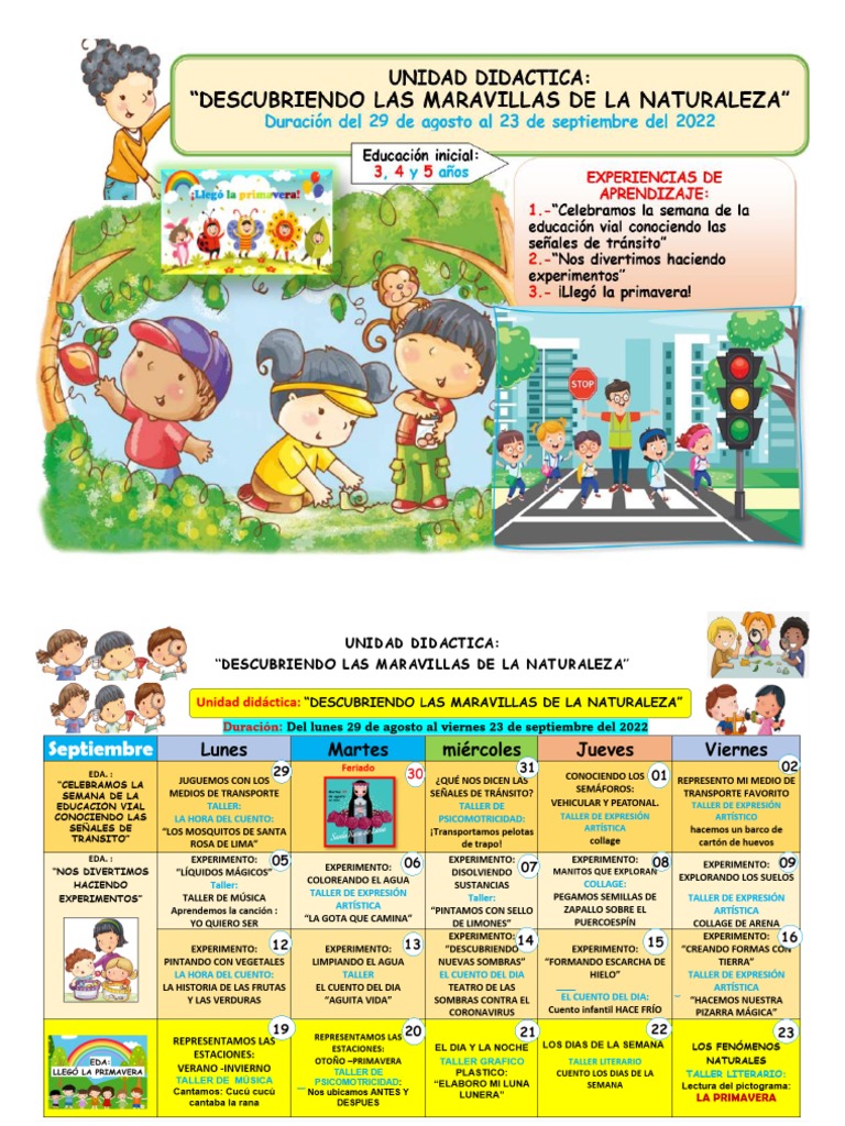 13 14 15 Exp Descubriendo Las Maravillas de La Naturaleza OK | PDF ...