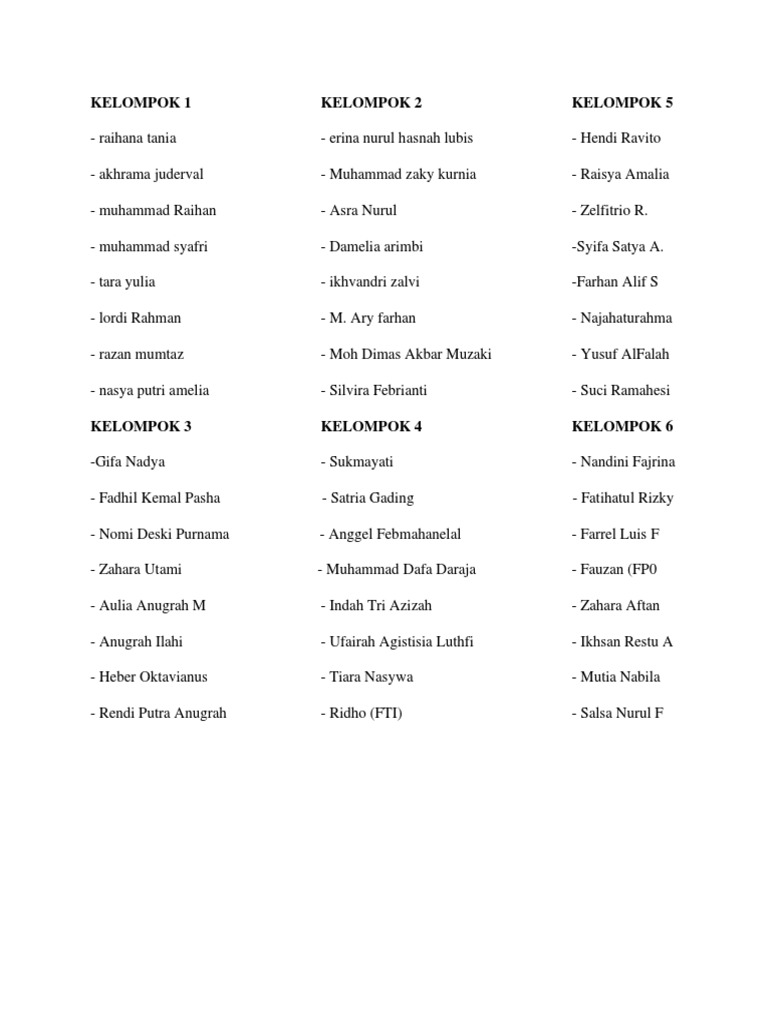 Kelompok Bind 1 | PDF