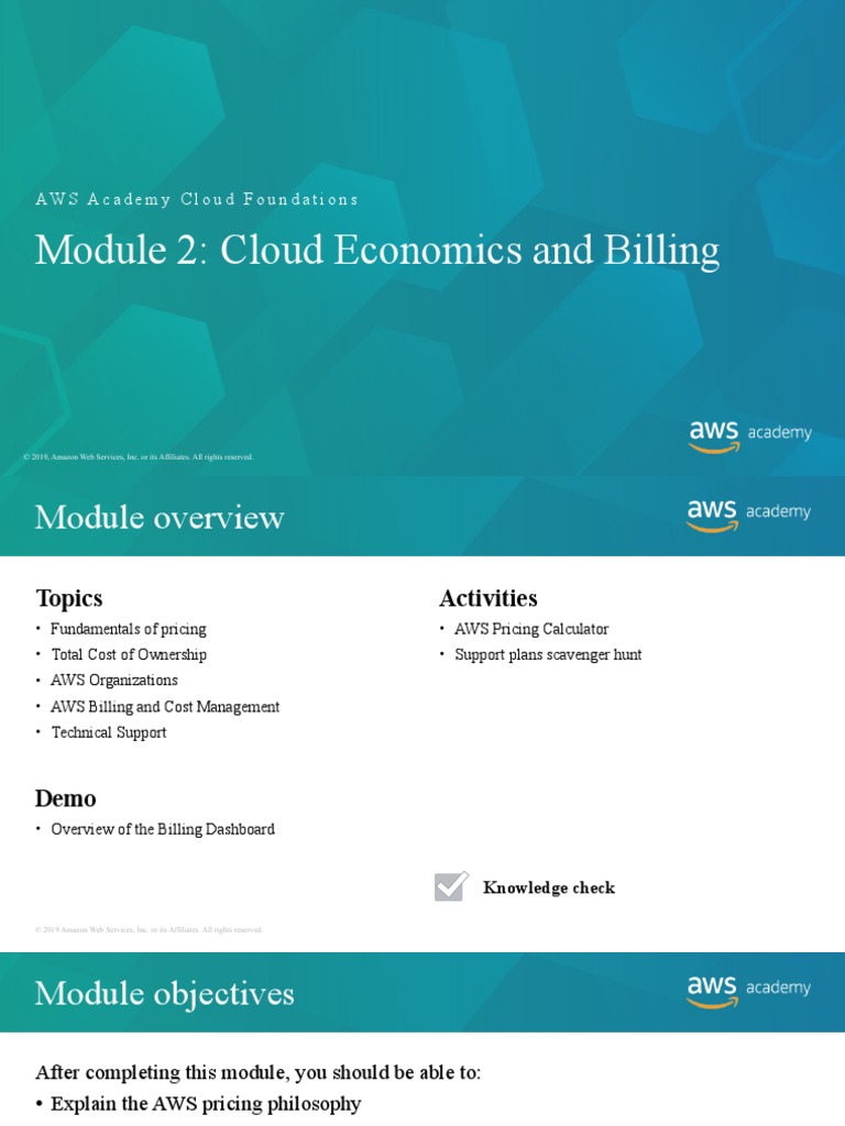 AcademyCloudFoundations Module 02-1 Bahasa | PDF | Amazon Web Services | Cloud Computing