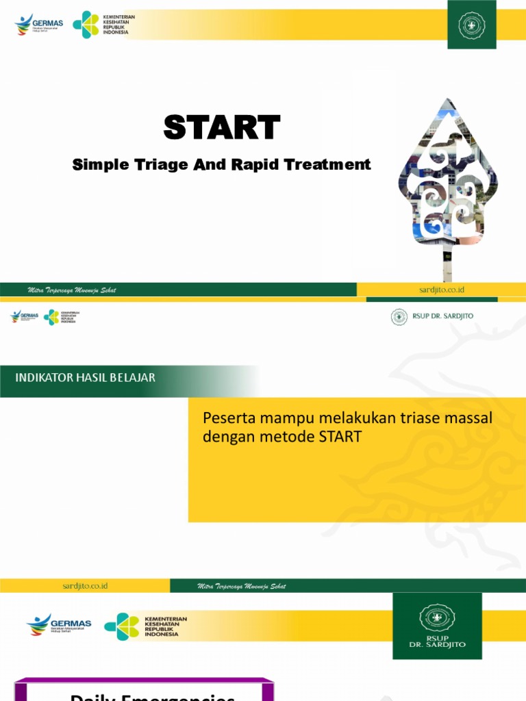 Metode Triase START untuk Korban Massal | PDF