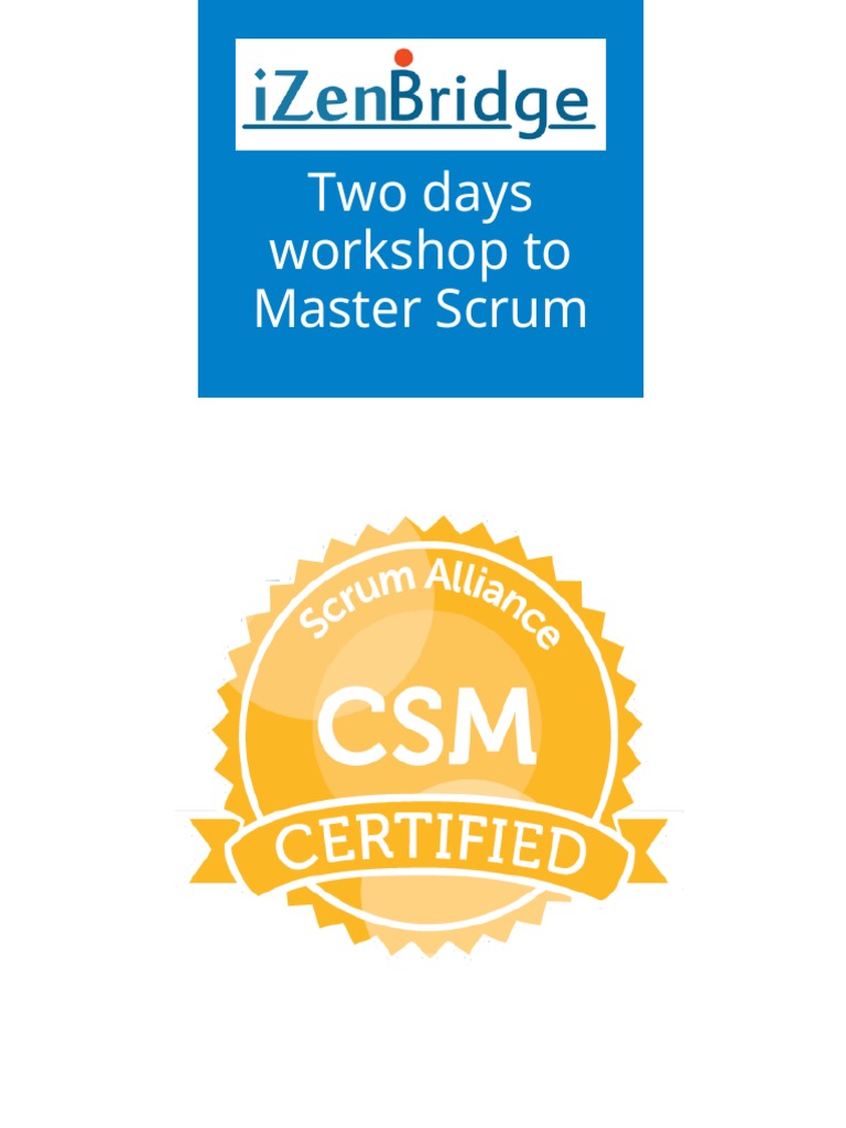 Certified Scrum Master Learning Objectives 1 | Download Free PDF ...