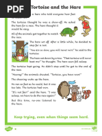 The Rabbit and Tortoise Story in English PDF | PDF