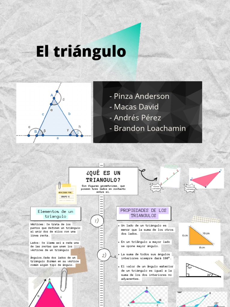 ¿Qué Es Un Triangulo | PDF | Triángulo | Formas geométricas