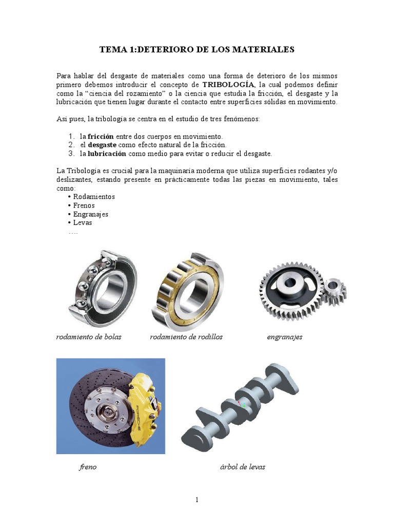 Materiales Teoria | PDF | Fricción | Abrasivo