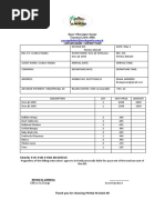 Hotel Guest Registration Card Template | PDF | Finance & Money ...
