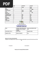 Hotel Guest Registration Card Template | PDF | Finance & Money ...