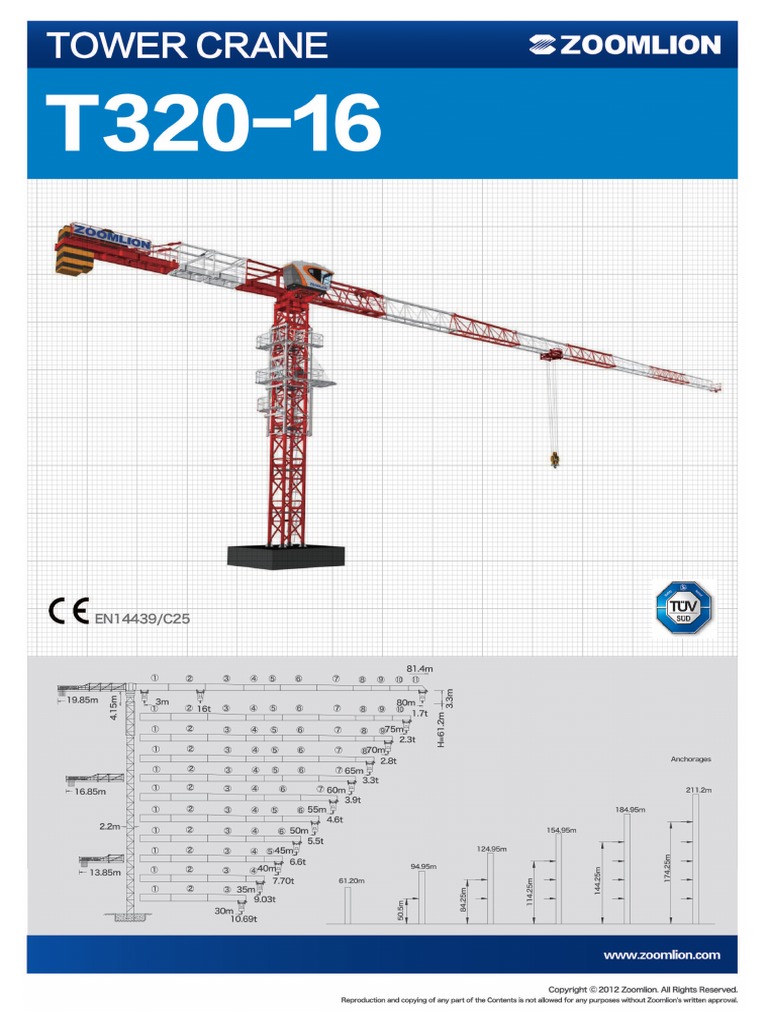 Zoomlion T320 16. | PDF