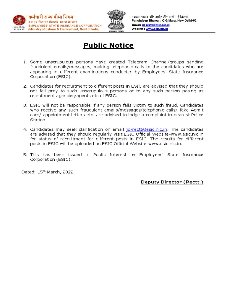 Public Notice | PDF