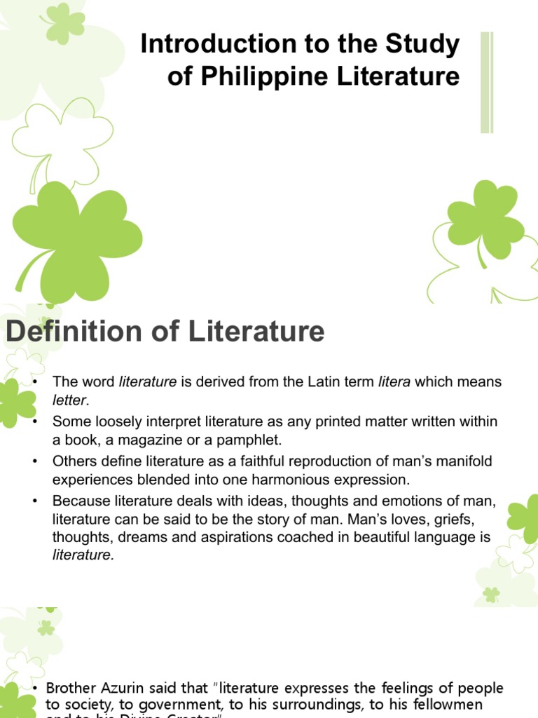 Intro To Lit | PDF | Poetry | Comedy