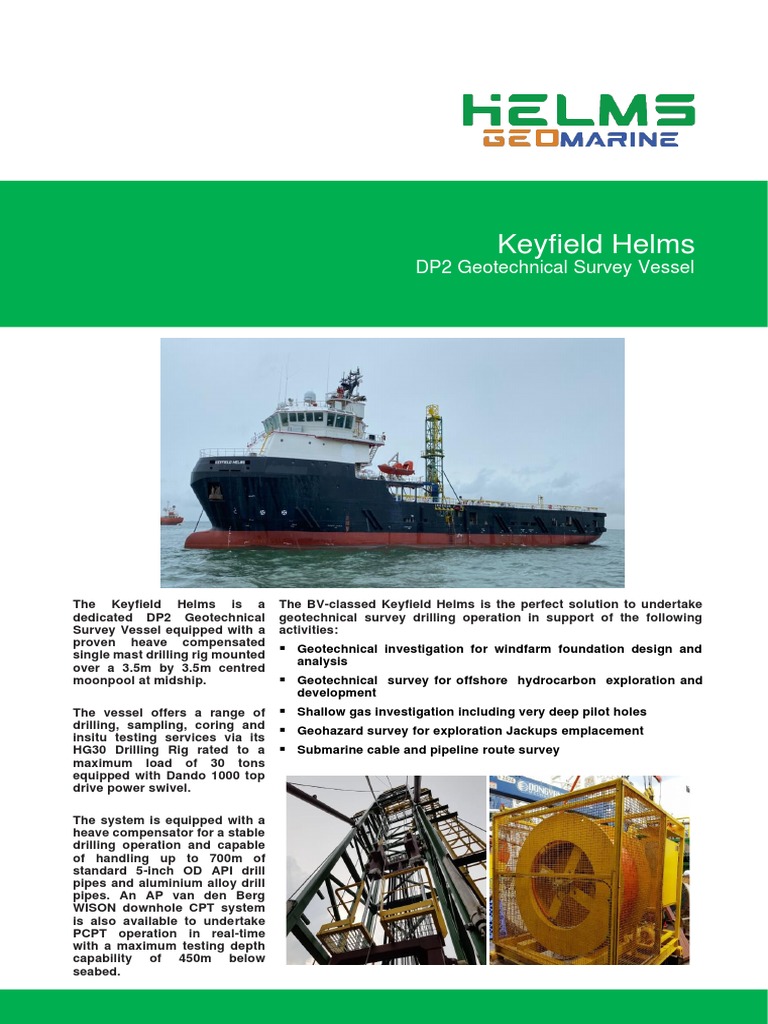 HELMS - Keyfield Helms-6 | PDF | Geotechnical Engineering | Oil Well